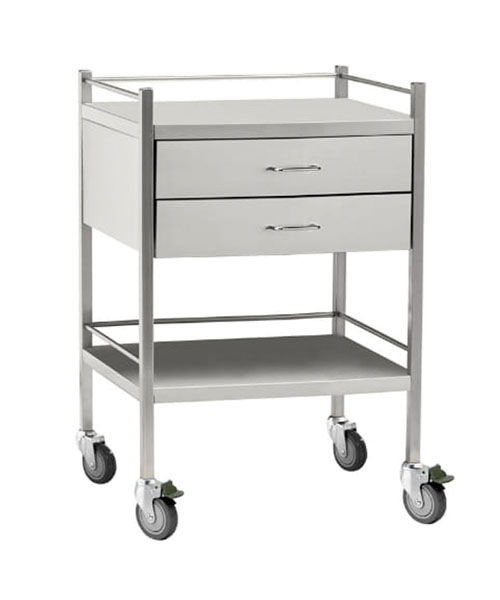 Product Details|Instrument Trolley 2 Drawer
